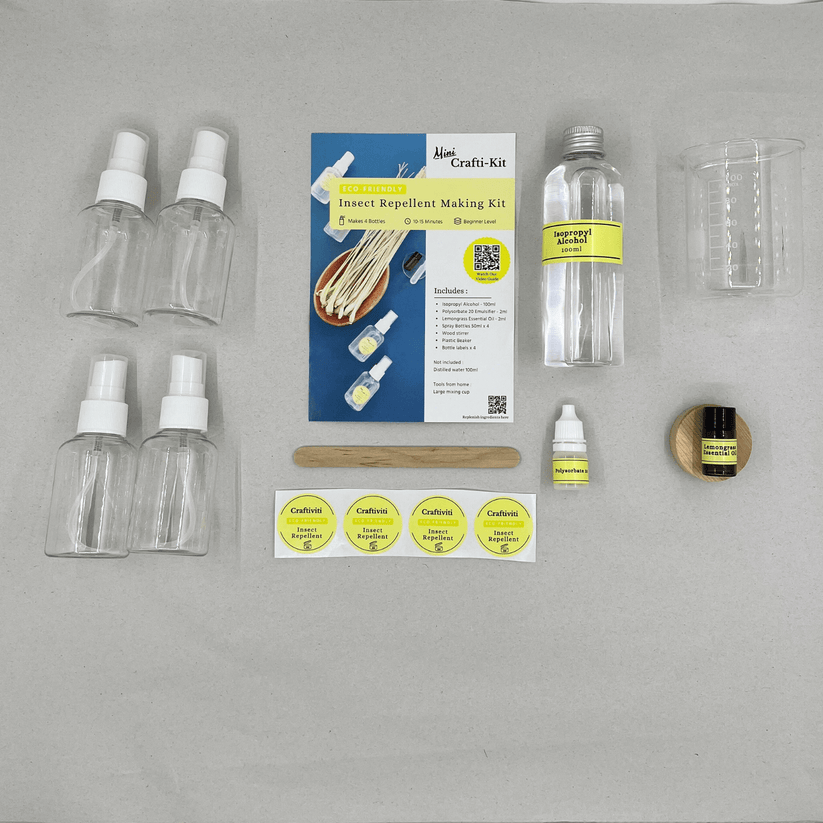 Crafti-Kit - Eco-Friendly Insect Repellent Kit